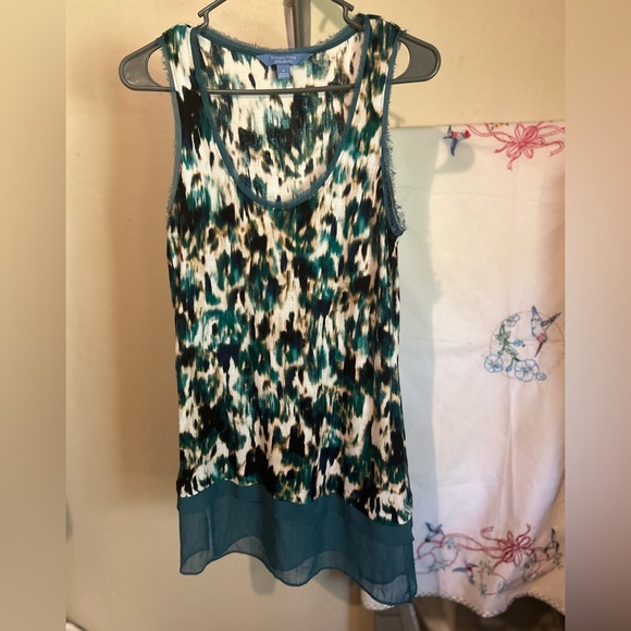 Simply Vera Vera Wang | Tops | Simply Vera Vera Wang Green And Black ...